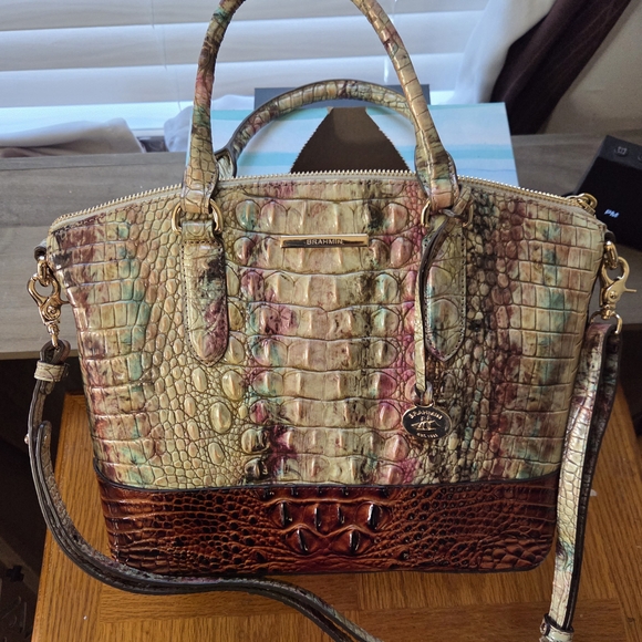 Brahmin | Bags | Euc Duxbury Brahmin Satchel | Poshmark
